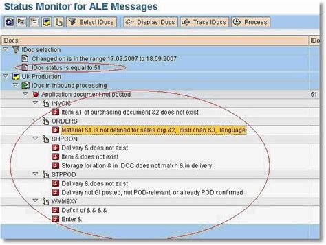 how to basis troubleshoot idocs error status 51 and status 68 how to sap