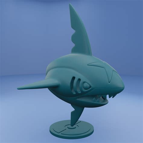 🐉 Pokemon No 319 Sharpedo・ Stl File For 3d Printing・cults