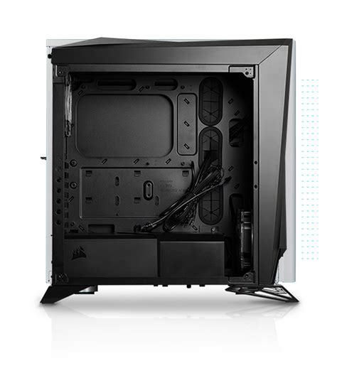 Carbide Series SPEC OMEGA RGB Mid Tower Tempered Glass Gaming Case White