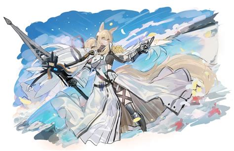 Nearl And Nearl The Radiant Knight Arknights Drawn By Echj Danbooru