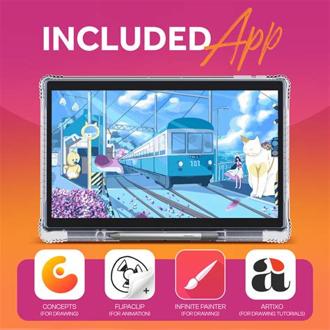 Simbans Picassotab X11 Standalone Drawing Tablet For Digital Artists