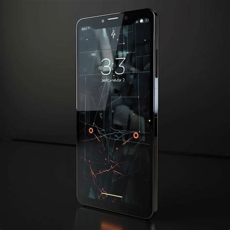 sleek smartphone with cuttingedge augmented reality display premium