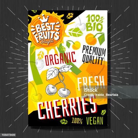 식품 라벨 스티커 세트 다채로운 스케치 스타일 과일 향신료 야채 패키지 디자인 손으로 그린 벡터 일러스트입니다 개념에 대한 스톡 벡터 아트 및 기타 이미지 Istock