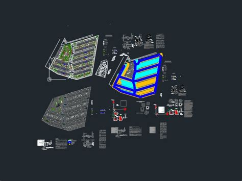 Infraestructura En Fraccionamiento En AutoCAD CAD 6 36 MB Bibliocad