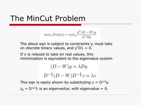 Ppt Distance Metric Learning With Spectral Clustering Powerpoint
