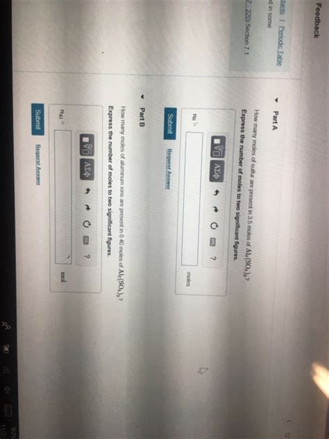 Solved Moles Chegg Com