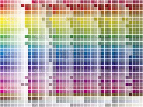 颜色调色板中平铺背景