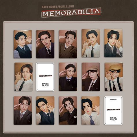 Enhypen DARK MOON DARK MOON อลบ ม Photocard โบนสการ ดพเศษ