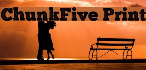 Chunkfive Print Font