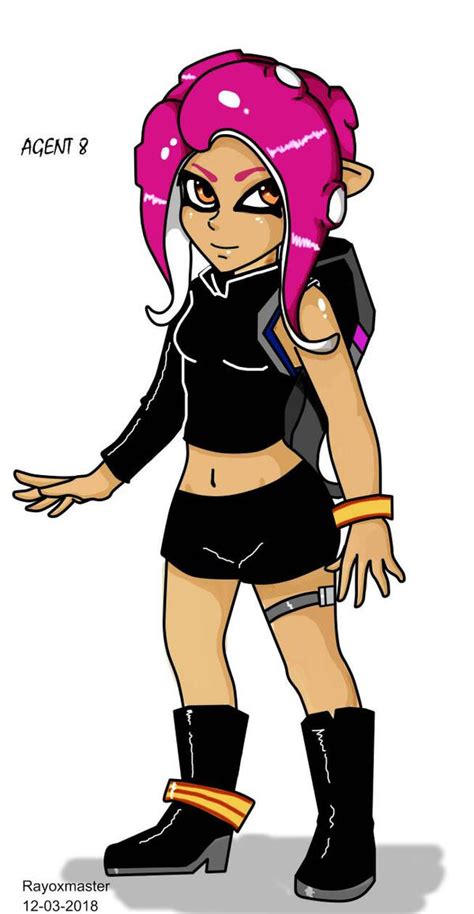 Agent 8 Octo Expansion Splatoon 2 By Rayoxmaster94 On Deviantart