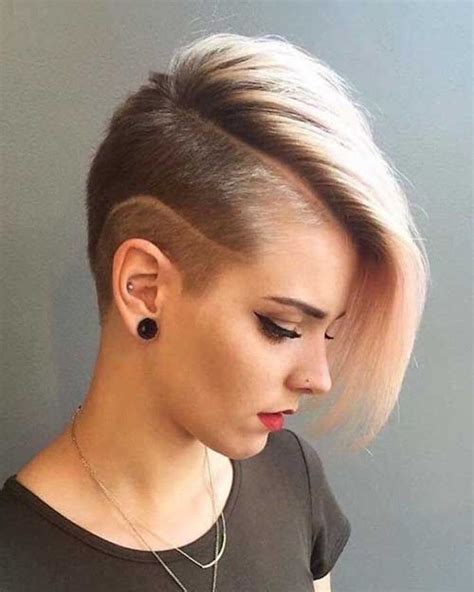 Shaved Short Hairstyles 2022