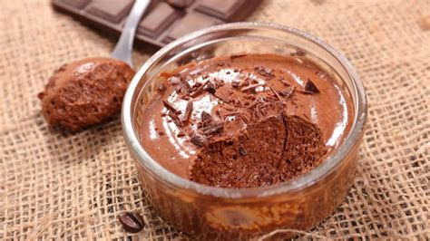Mousse De Chocolate Con 2 Ingredientes Y Sin Huevo La Receta Más