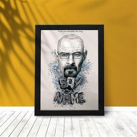 Quadro A4 Breaking Bad 1 Série Elo7 Produtos Especiais