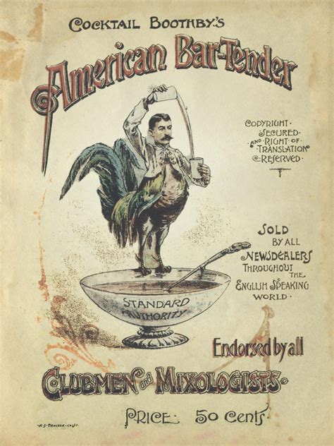 1891 Cocktail Boothbys American Bartender William Boothby Pdf Distilled Drinks Mixed