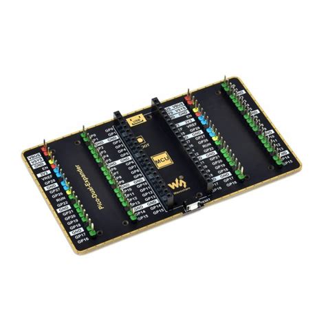 Dual Gpio Expander For Raspberry Pi Pico Two Sets Of Male Headers For Connecting More Expansion