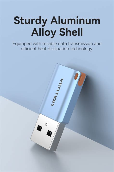 Jual Vention Usb A Male To Usb Type C Female Converter Adapter Lanyard Design Shopee Indonesia