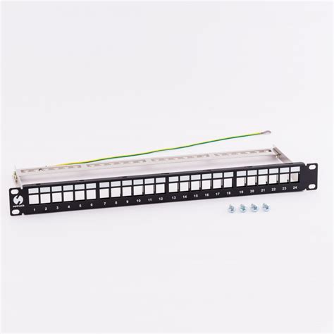 Netrack Patch Panel Keystone 19 24 Ports Ftp