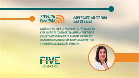 Paperless Validation Qanda Session