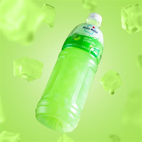 Mogu Mogu Melon Drink With Nata De Coco 1l Mogu Mogu Drink