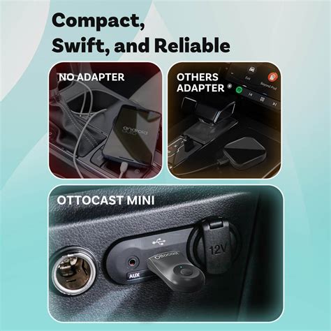 Mini Wireless Carplayandroid Auto Adapter Ottocast
