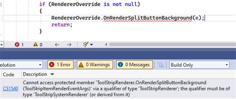 Change Modifier Of Toolstrip Button Background Rendering Methods To Internal Issue
