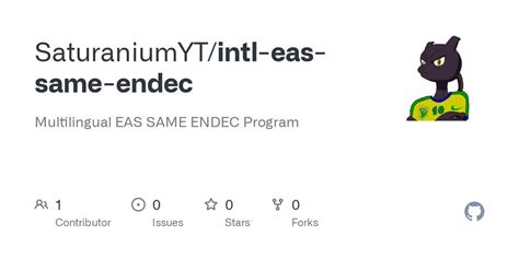 Multilingually Interpretable Eas Same Endec App Announcing Beginning Of Development R