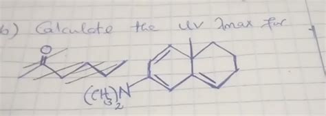 b Calculate the uv λmax for Filo
