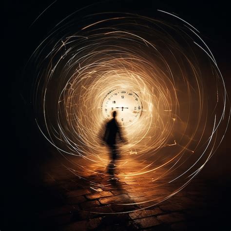 Slow Shutter Speed Photography Premium Ai Generated Image