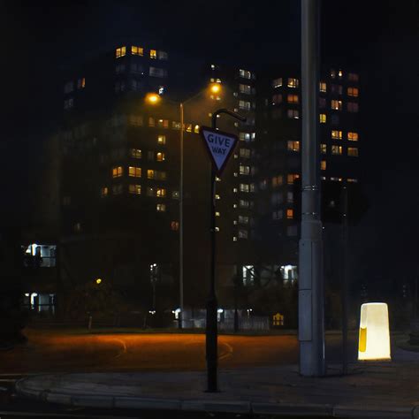 Uncertain Spaces A City At Night Paintings By Andy Cropper At APG