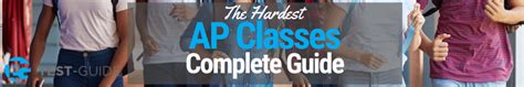 Hardest Ap Classes Ranking Of All Ap Classes Based On Difficulty