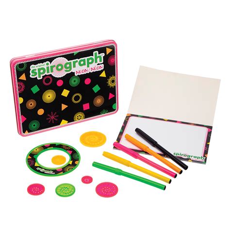 Spirograph Neon Tin Playmonster