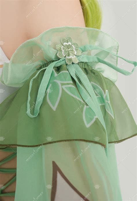 Nahida Derivative One Piece Swimsuit Genshin Impact Halter Side Lace Up Swimwear With Sleeves