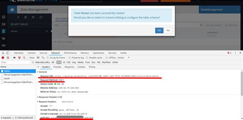 How To Use Console Api To Create A Data Table Backendless