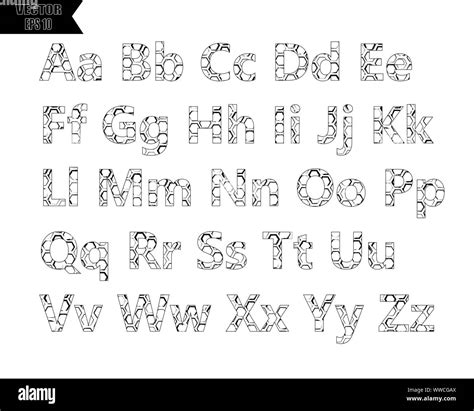 Stencil Letters Lowercase L