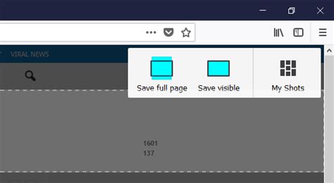 How To Take Scrolling Screenshot Of A Website Using Firefox Quantum