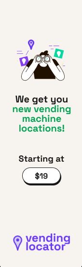 How Much Does A Vending Machine Weigh Vending Locator