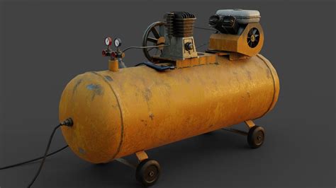 Air Compressor 3d Model By Holy360
