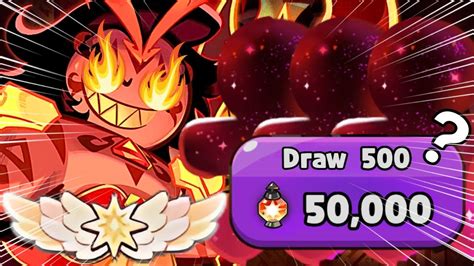 Opening 500 Pulls For Burning Spice Cookie Cookie Run Kingdom Gacha