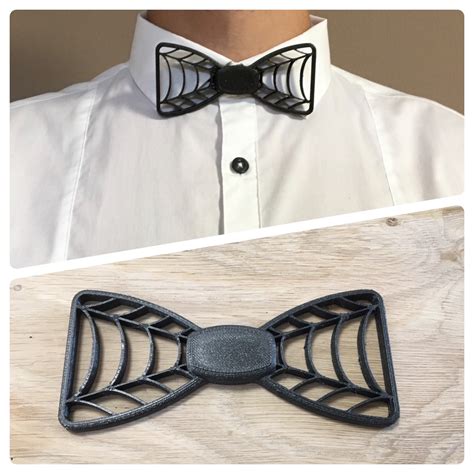 STL File Bow Tie Spider Man Spider Web Switching On Clip 3MF
