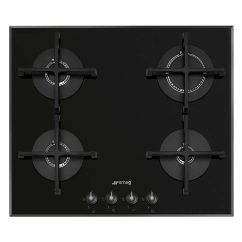 Встраиваемая газовая панель независимая Премиум Smeg PV164B3 купить по ...