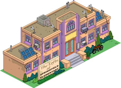 The Lofts At Springfield Elementary The Simpsons Tapped Out Wiki