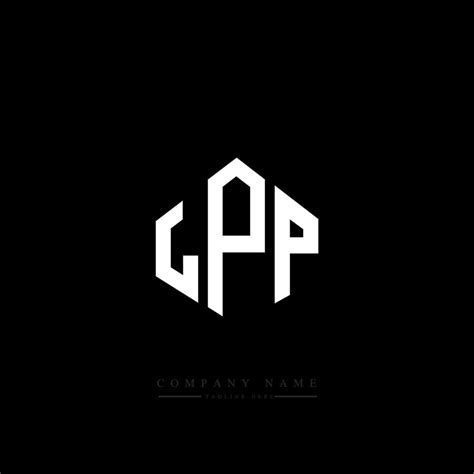 Lpp Letter Logo Design With Polygon Shape Lpp Polygon And Cube Shape Logo Design Lpp Hexagon