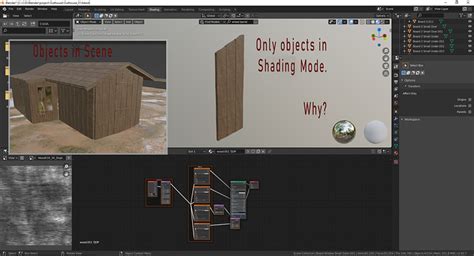 Shading Mode Not Showing All Objects Materials And Textures Blender