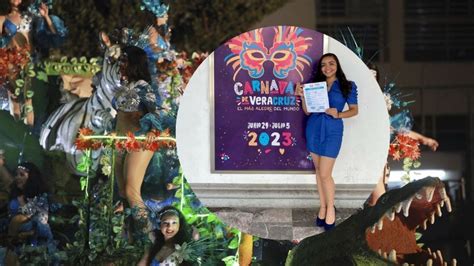 Se Inscribe Primera Candidata A Reina Del Carnaval De Veracruz 2023