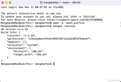 mac 中 mongodb 使用 mac mongodb 桌面端 csdn博客