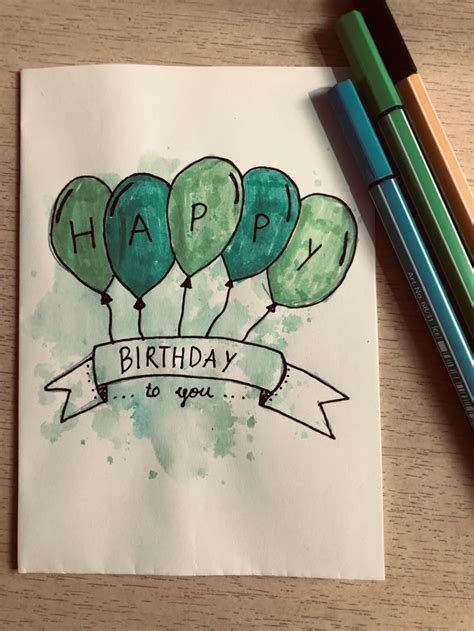 Pin Von Valerie Lynne Auf Birthdays Karte Basteln Geburtstag Diy Karte Geburtstag Geburtstag