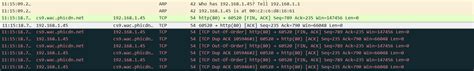 Help Interpretting Wireshark Log Dup Ack And Tcp Out Of Order Causing Lag Spikes And Time Outs