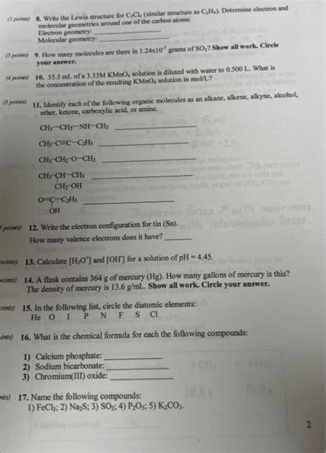 Solved Help Me Solve Show All Your Work 6 Poinas 1 A