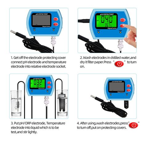 3 In 1 Ph Orpandtemp Tester Digital Ph Tester Orp Me Grandado