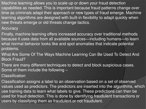 PPT Utilizing Machine Learning In Banking To Prevent Fraud PowerPoint Presentation ID